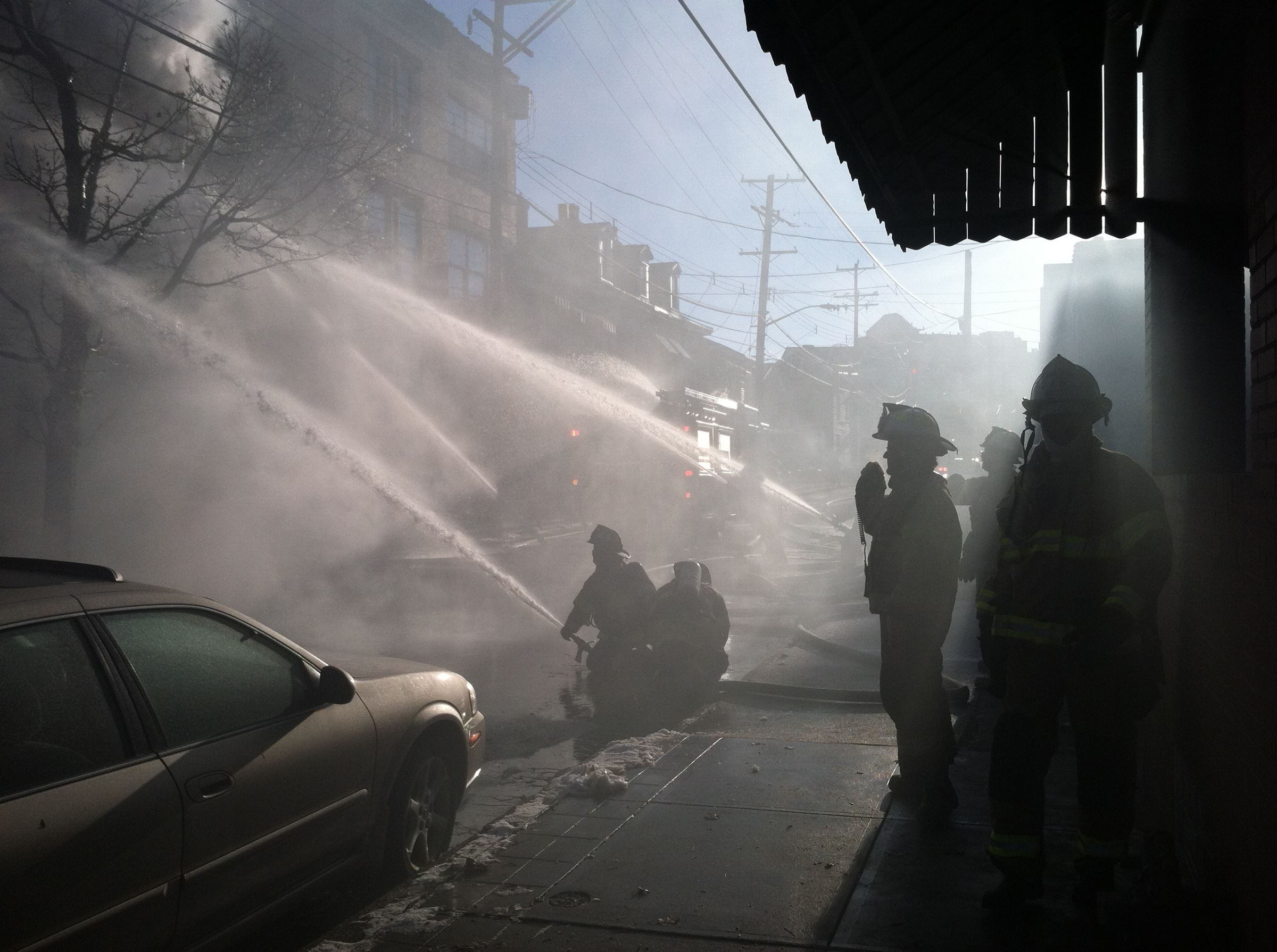 Fire Explosion Building